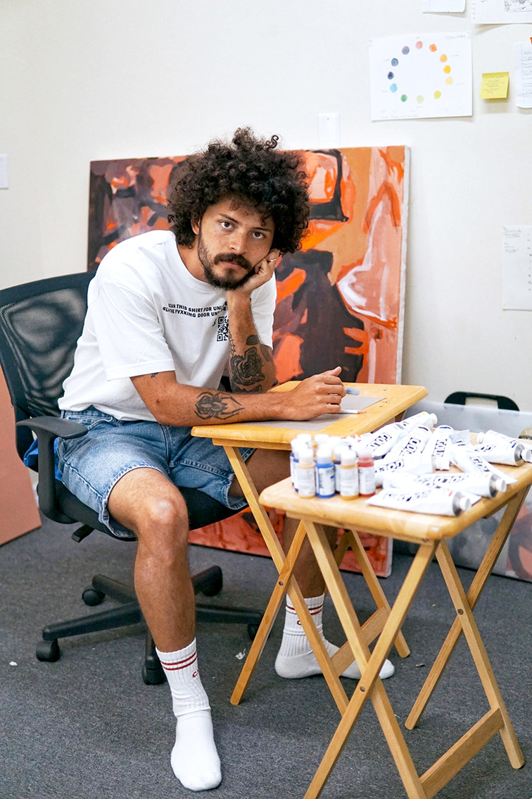 Caymanian artist, John Reno Jackson heads to Portugal