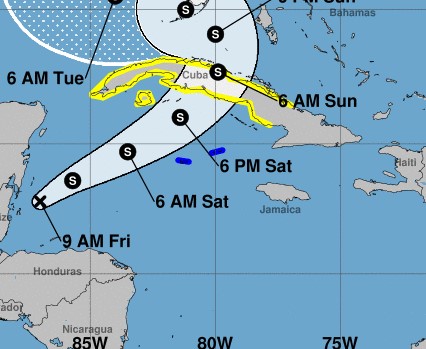 Tropical Storm Warning issued