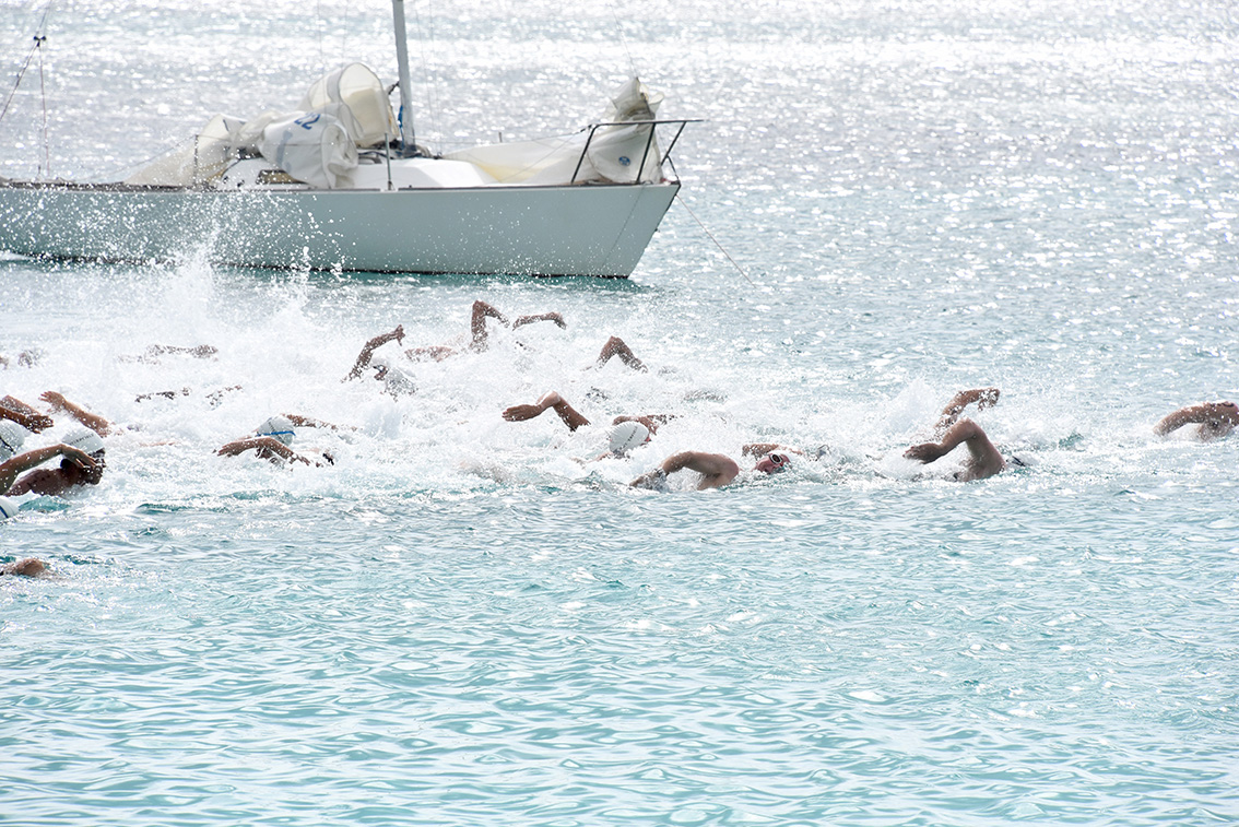 Butterfield Sea Swim makes a big splash at Governor’s Beach