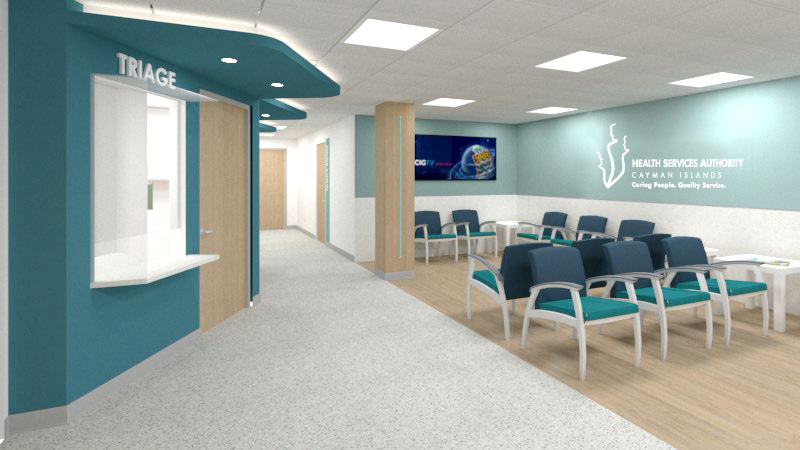 Accident & Emergency walk-in entrance to relocate during renovation