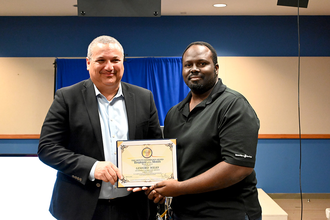 Lenford Wilks is a top performer