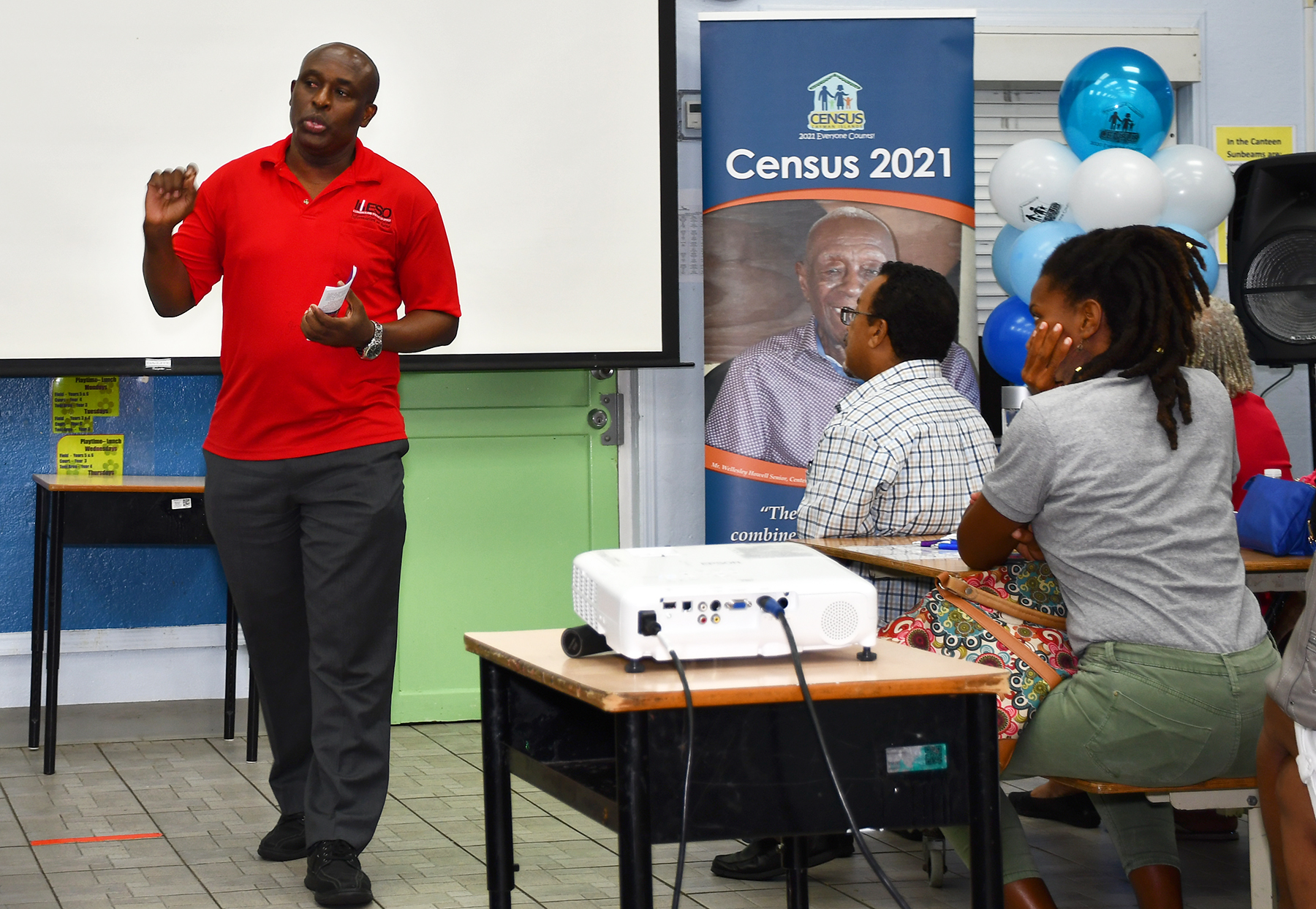 Potential Workers Learn About Census 2021