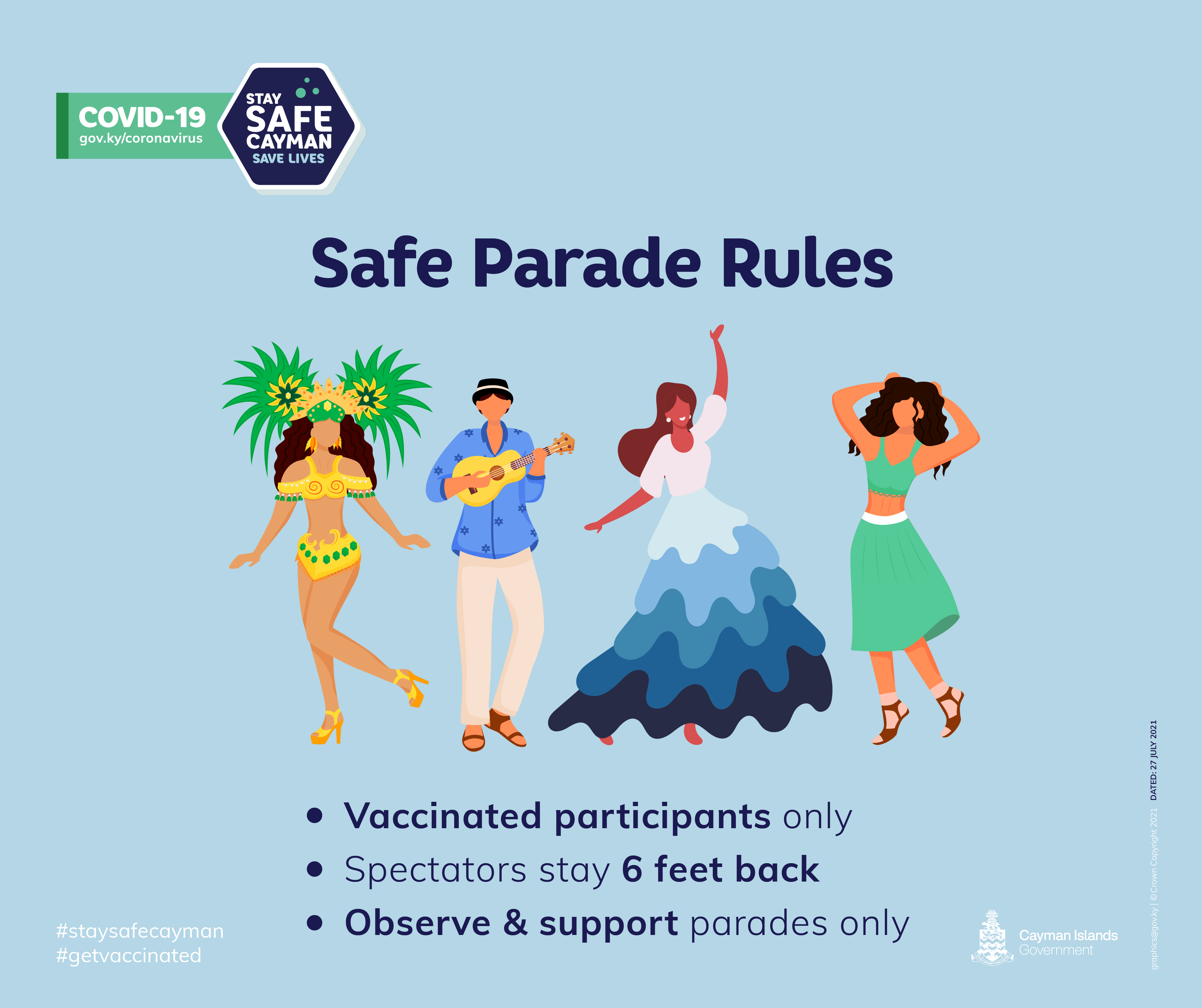 Vaccine Required for Parade Participation