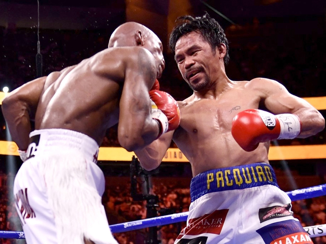 Pacman fights in parliament now