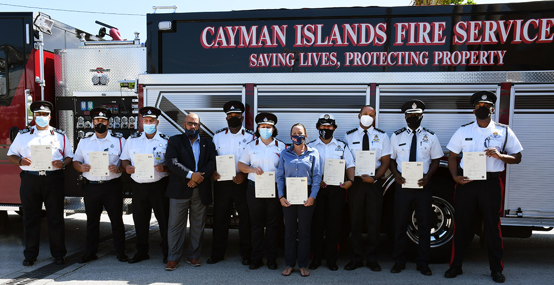 CIG Officers Earn ILM Strategic Incident Gold Command Certification