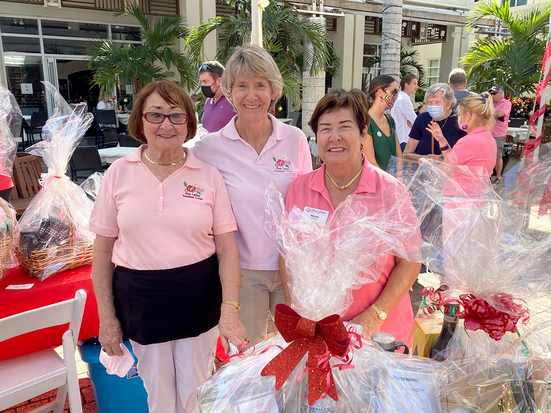 A sea of pink at Camana Bay
