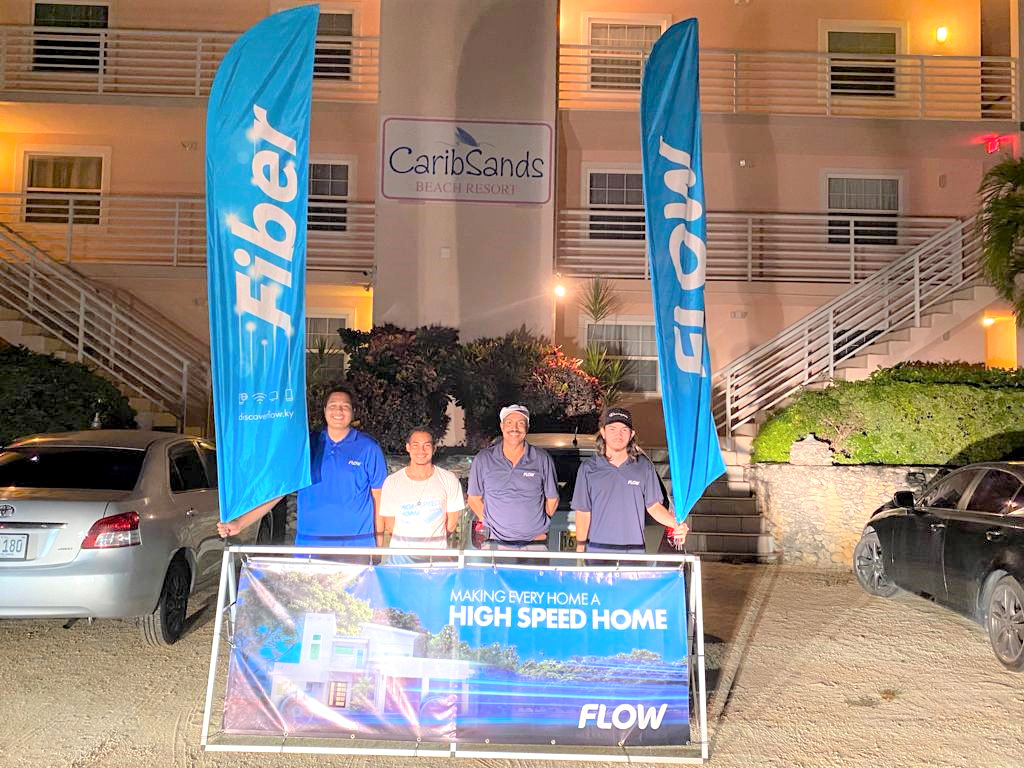 FLOW Fibre build continues in Cayman Brac