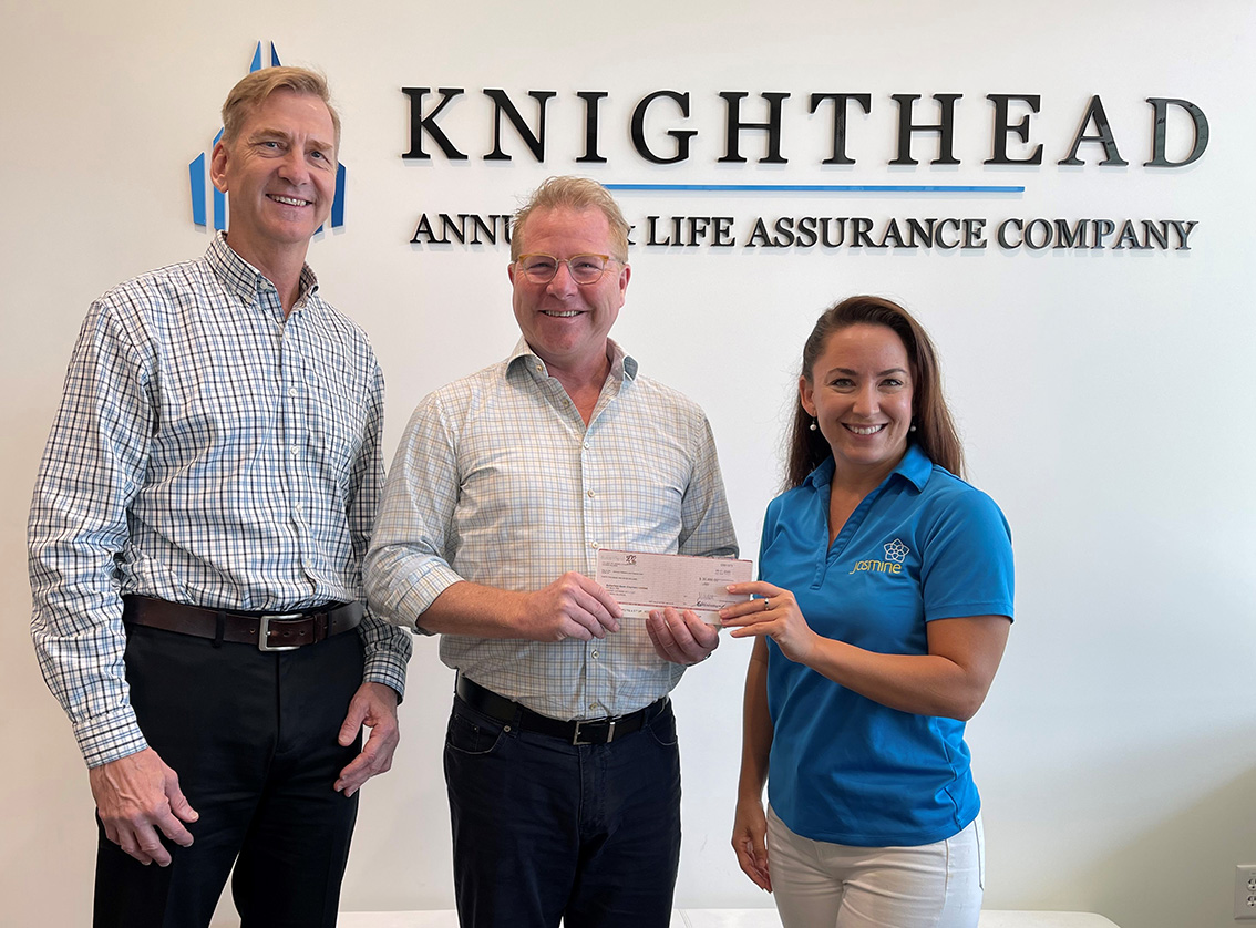 Knighthead Annuity donates US$30,000.00 to Jasmine Palliative & Hospice