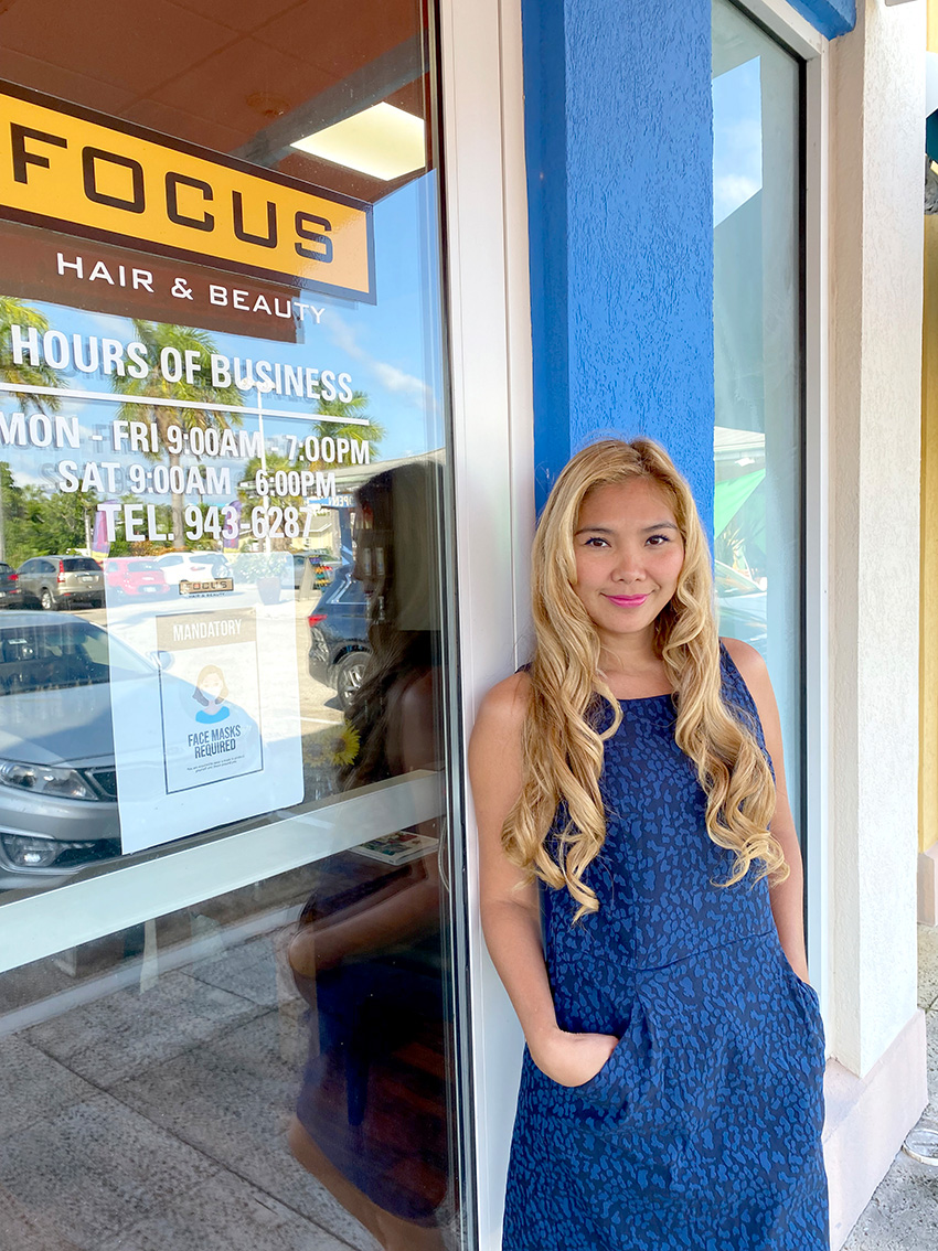 Beauty business managing to stay afloat
