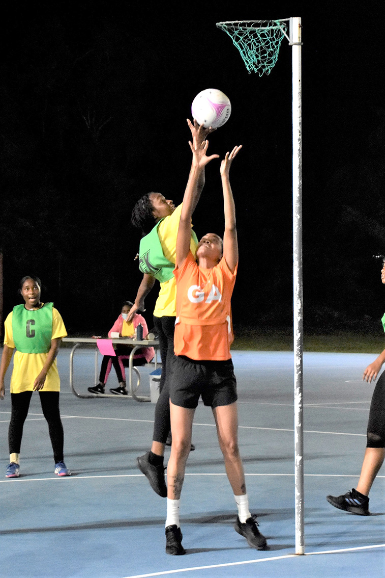 Netball shooters compete at Pauline Bodden shooting competition