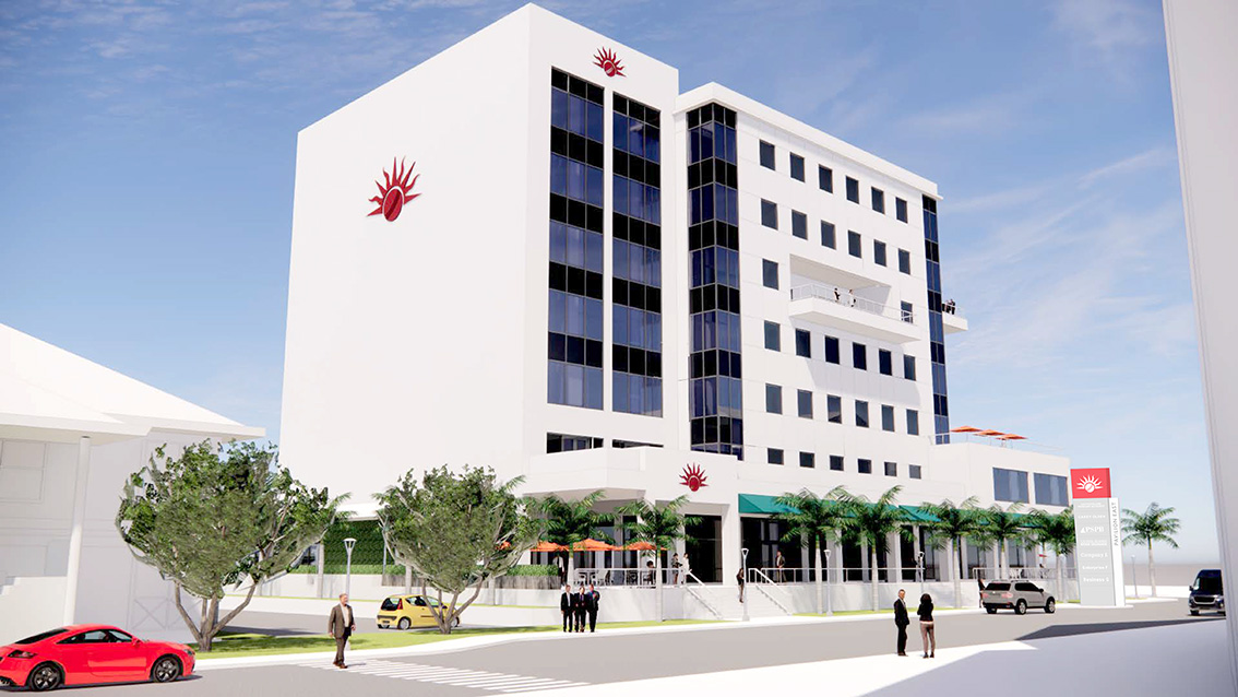 Ground-breaking for prestigious new development at Cricket Square