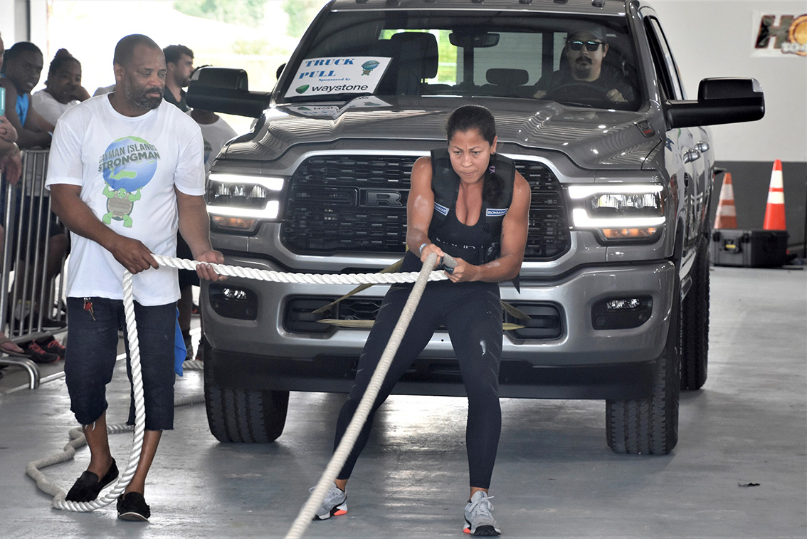 Cayman’s show of strength at the Lions Centre