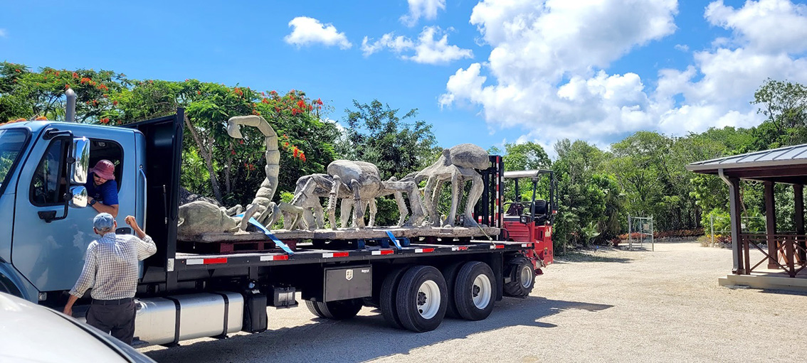 Davinoff’s creatures move on