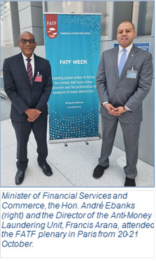 CAYMAN WELCOMES IMPROVED FATF ASSESSMENT