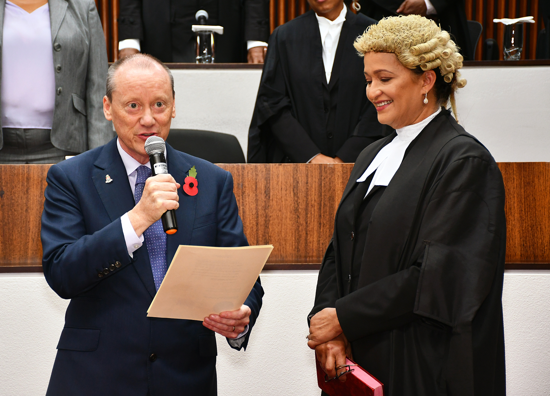 First female Chief Justice, Ramsay-Hale, sworn in