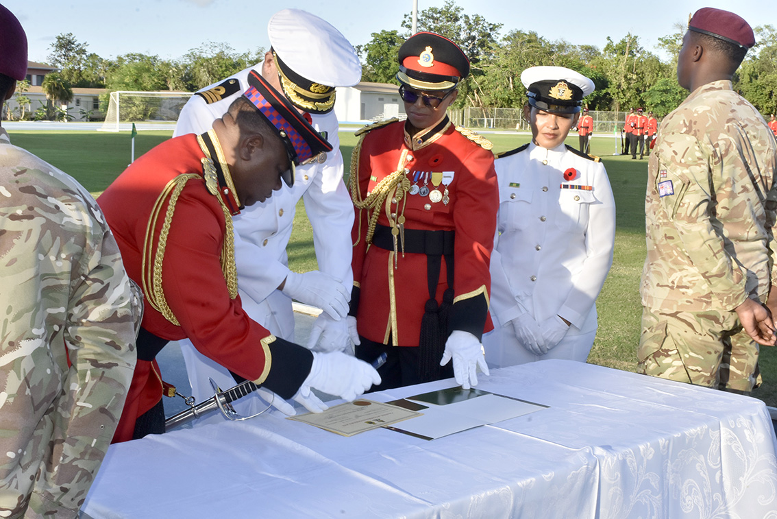 Cadet Corps receive a new leader