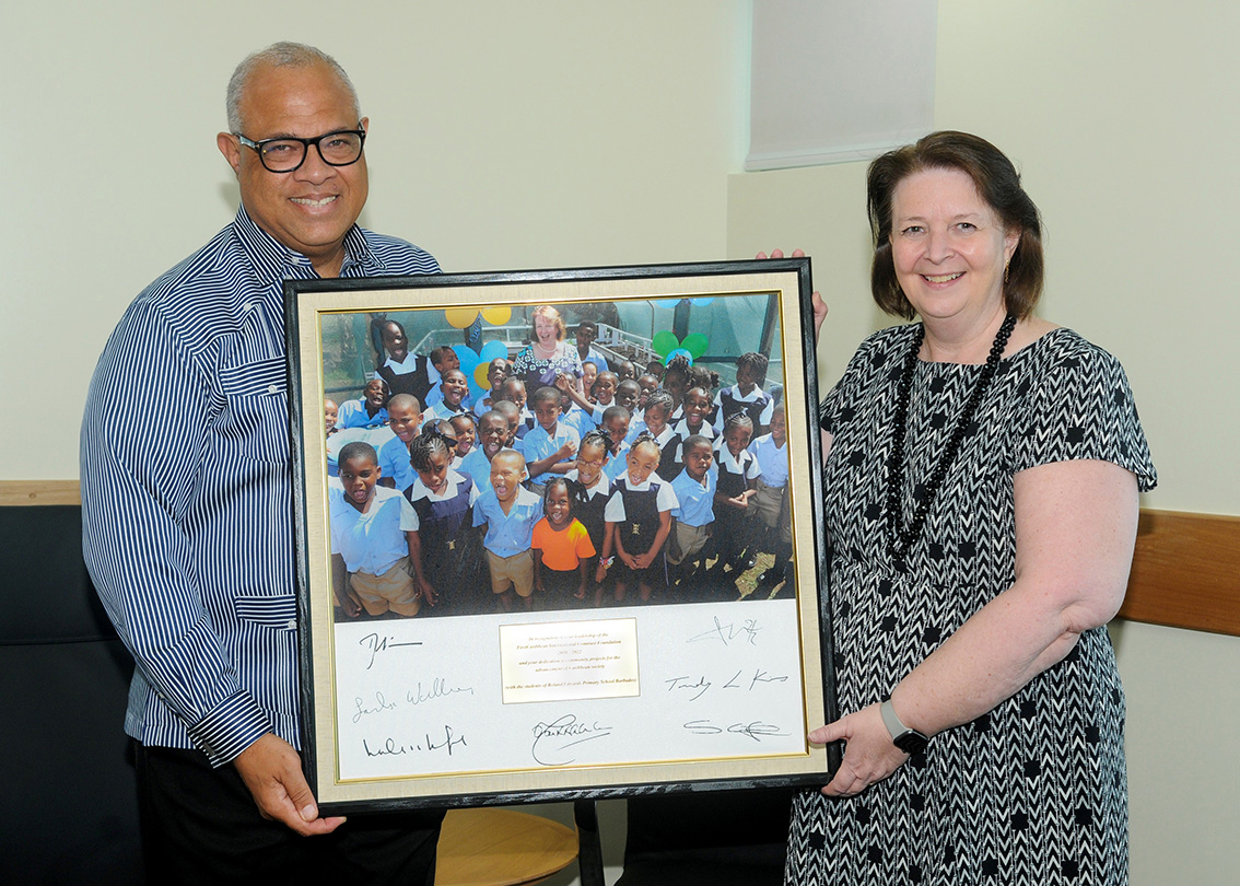 FIRSTCARIBBEAN INTERNATIONAL COMTRUST FOUNDATI0N HAS NEW CHAIR