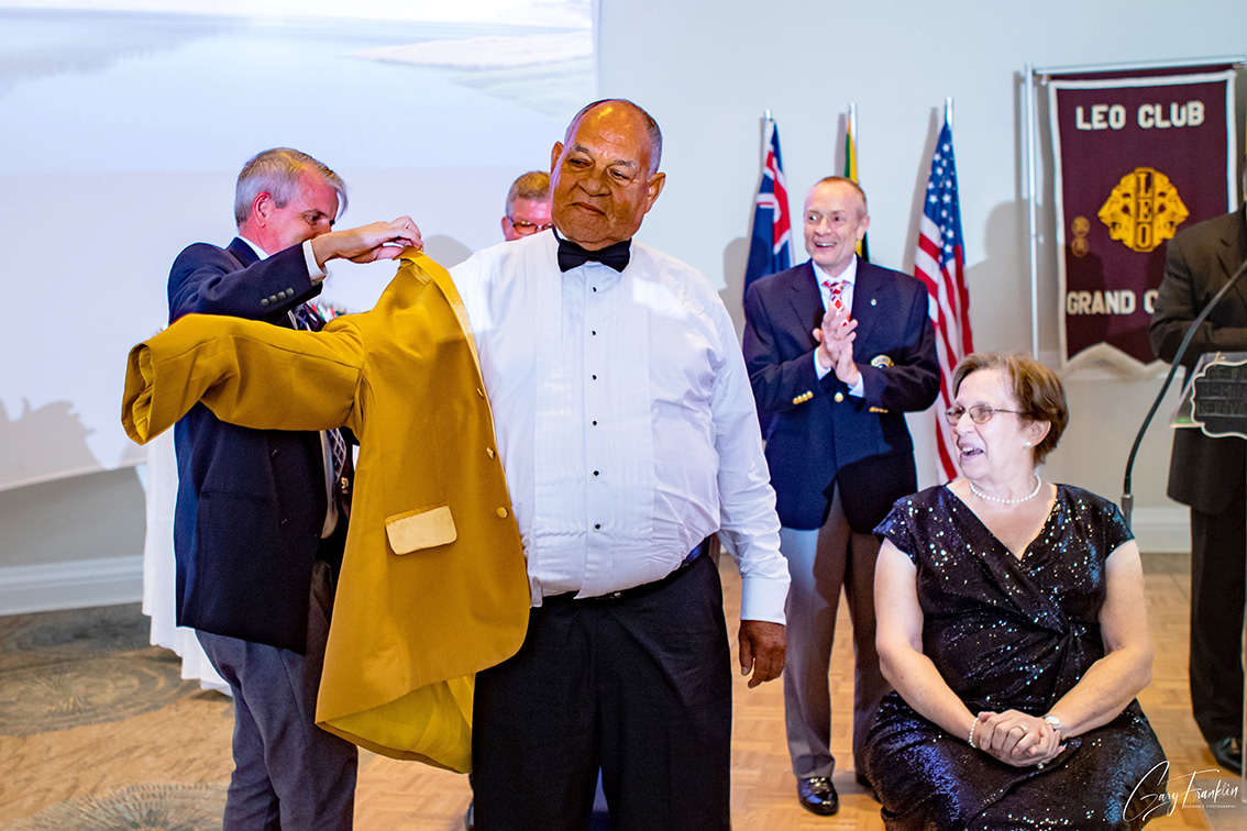 Lions Club of Grand Cayman name John Ebanks as its ‘Golden Lion’