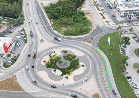 Major Changes happening along The Grand Harbour roundabout