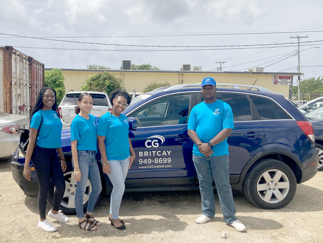 CG BritCay Summer Interns Make an Impact
