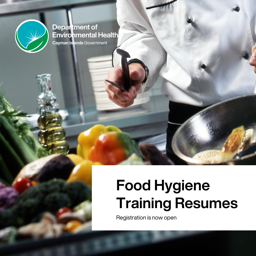 Register Now for DEH Food Hygiene Training