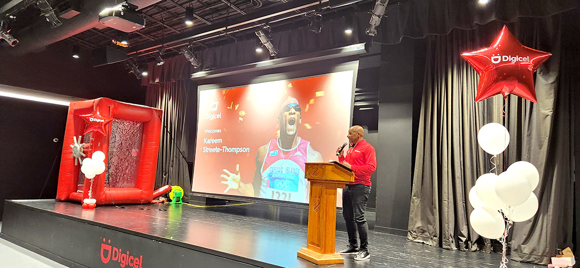Caymanian Olympian is the New Face of Digicel in Cayman