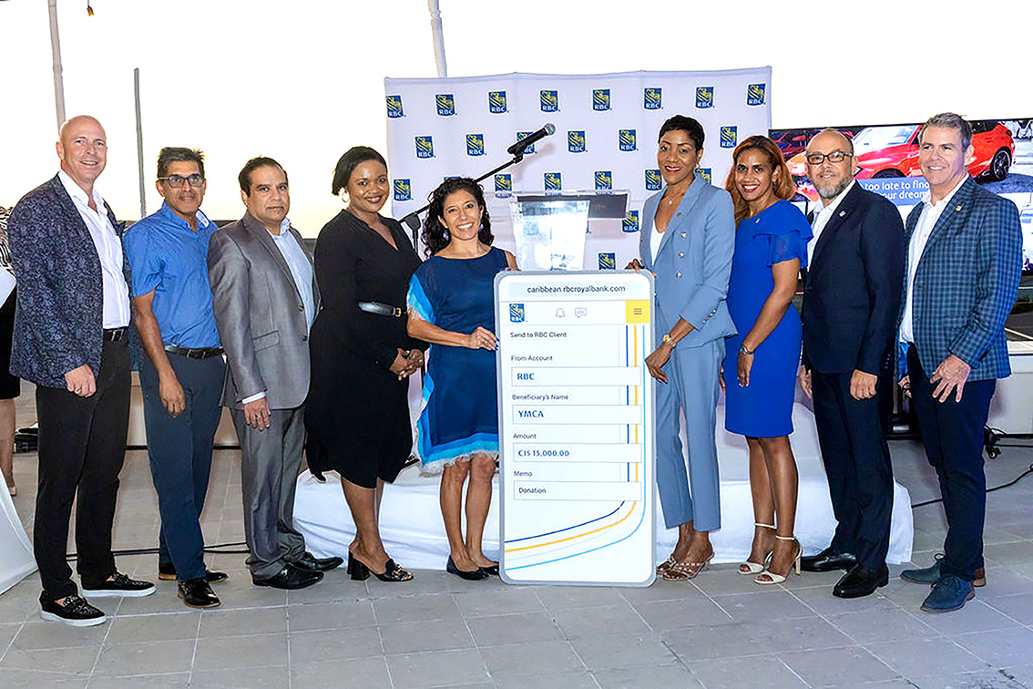 RBC Celebrates 60 years in Cayman with YMCA Donation
