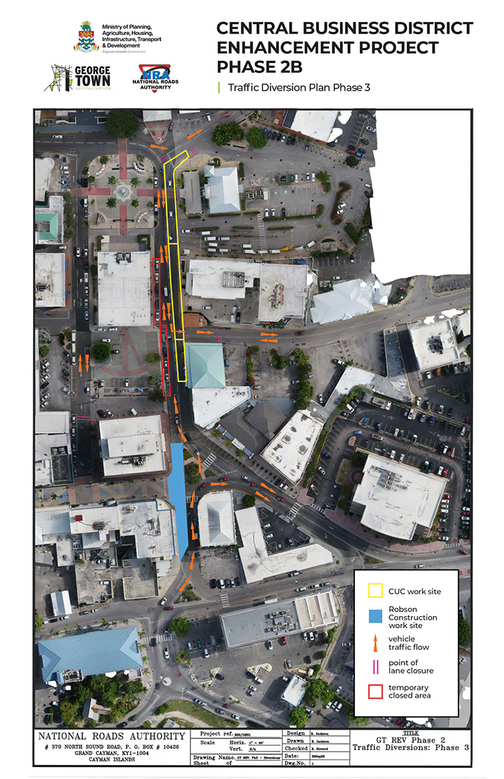 The Central Business District Enhancement Project Progresses as Traffic ...
