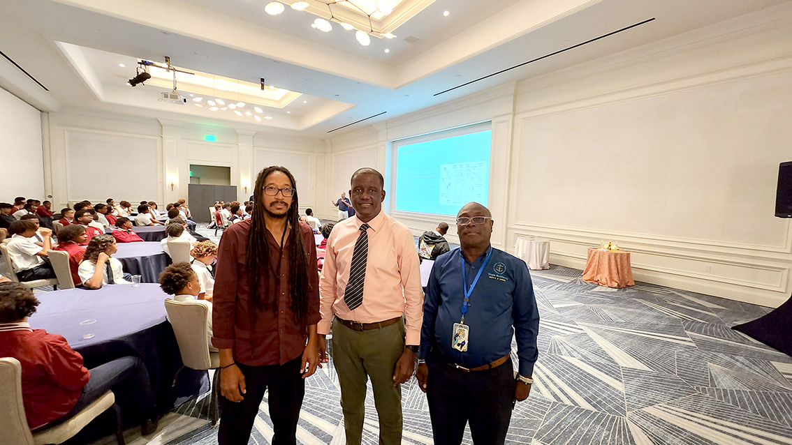 Etiquette on the Agenda for Boys 2 Men Training