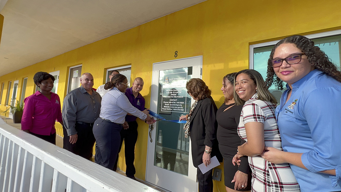 Needs Assessment Unit Hosts Grand Opening of New Cayman Brac Office