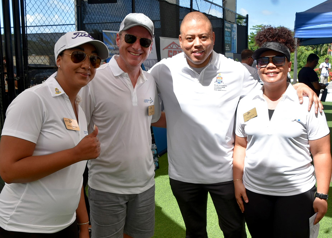 Leadership Cayman raises awareness for one2one - with pickleball!