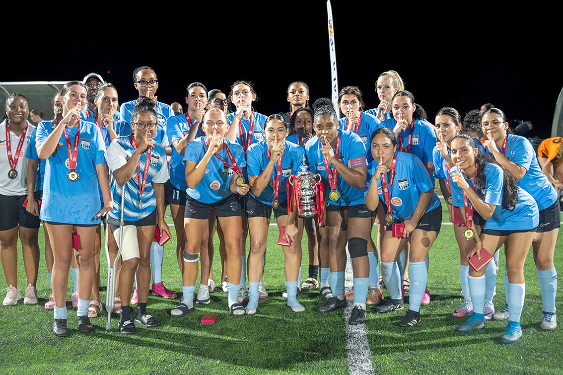 Elite women edge Sunset in penalties to lift CIFA FA Cup