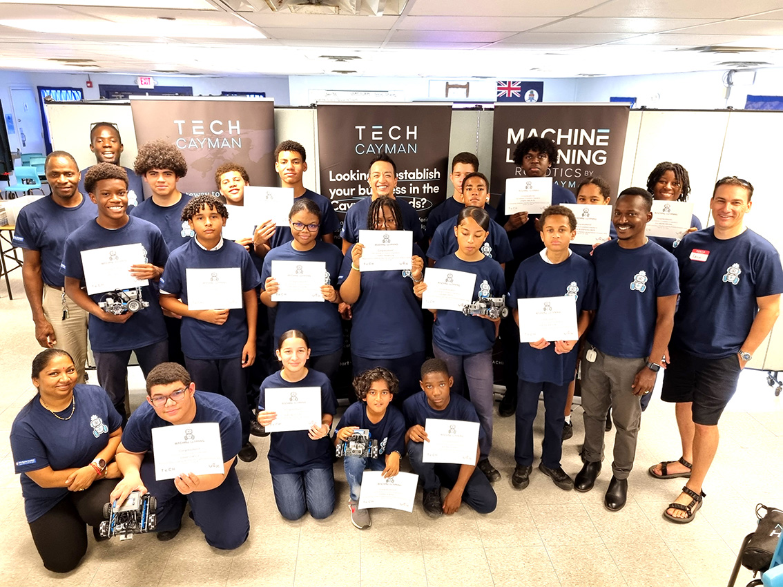 TechCayman Inspires Future Innovators at Robotics Camp in Cayman Brac