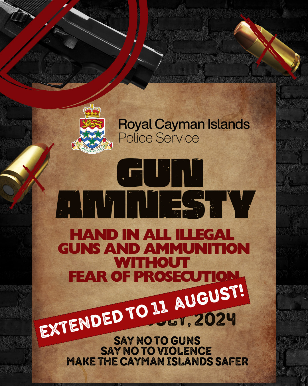 2024 National Gun Amnesty extended