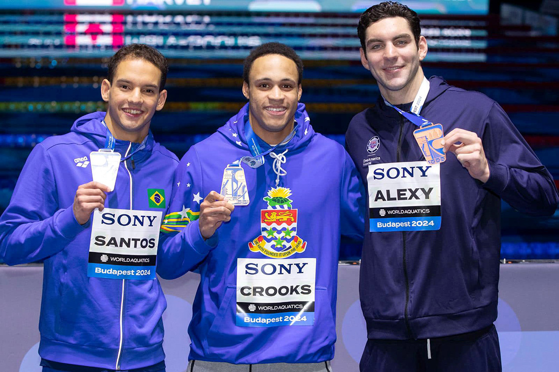 JORDAN CROOKS WINS GOLD