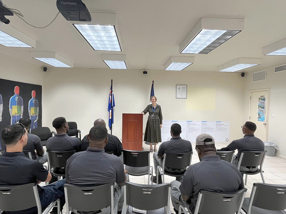 RCIPS Deploys a Team of Officers to Anguilla for Law Enforcement ...