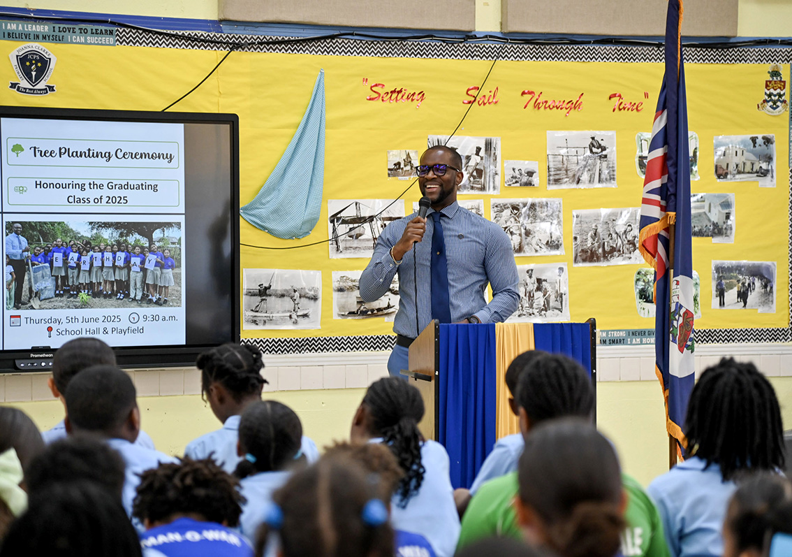 Joanna Clarke Primary Hosts Symbolic Tree Planting