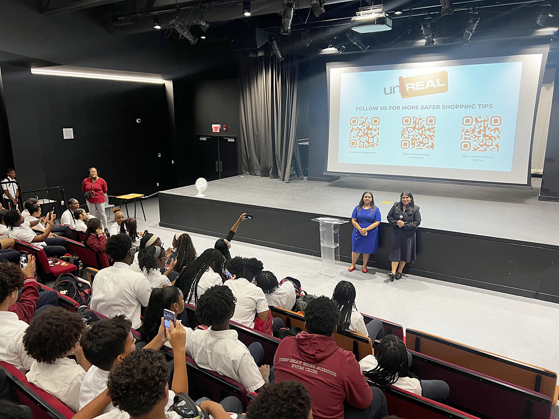 HSM IP Presents INTA Unreal Campaign to 200 Students at John Gray High ...