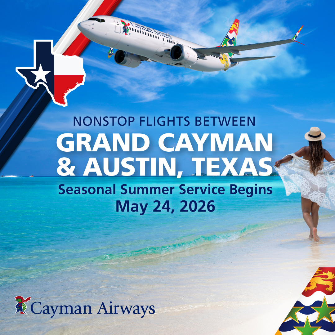 Cayman Airways announces new nonstop summer service between Cayman and ...