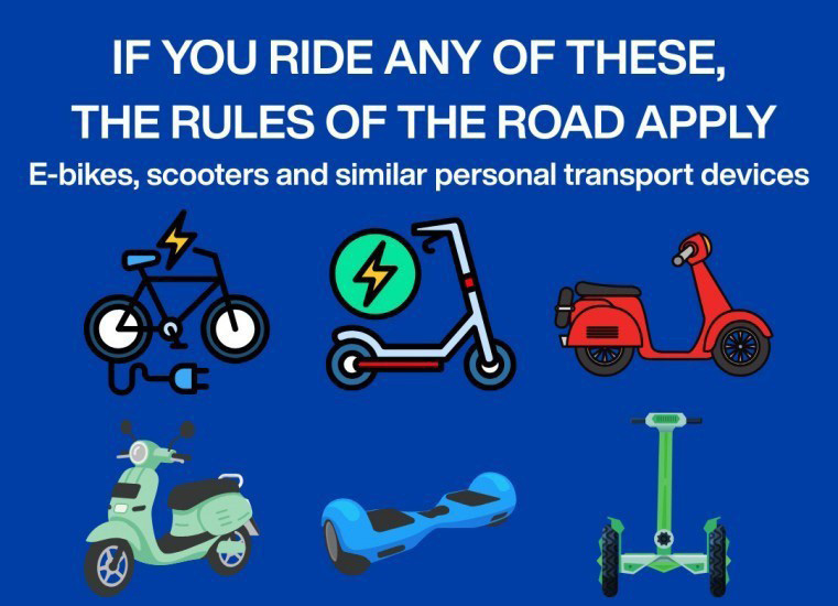 NRSC Reminds Public: Enforcement of Existing Micro-mobility Laws Begins ...
