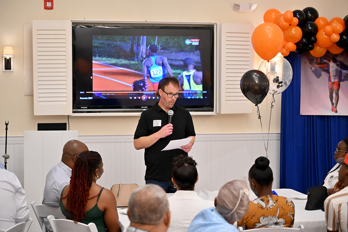 Cayman Islands Roofing Signs NIL Partnership with Sprint Star Davontè ...